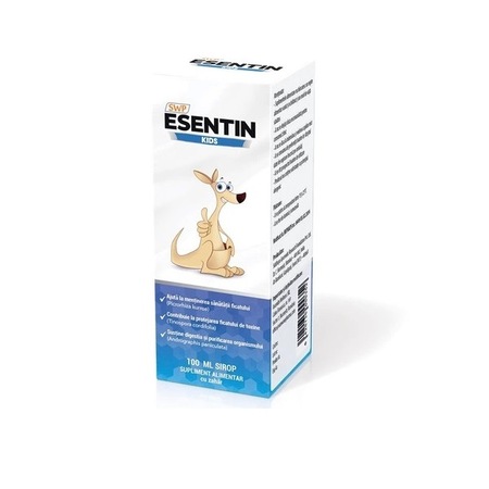 Supliment alimentar Esentin Kids sirop, 100 ml, Sun Wave Pharma - eMAG.ro
