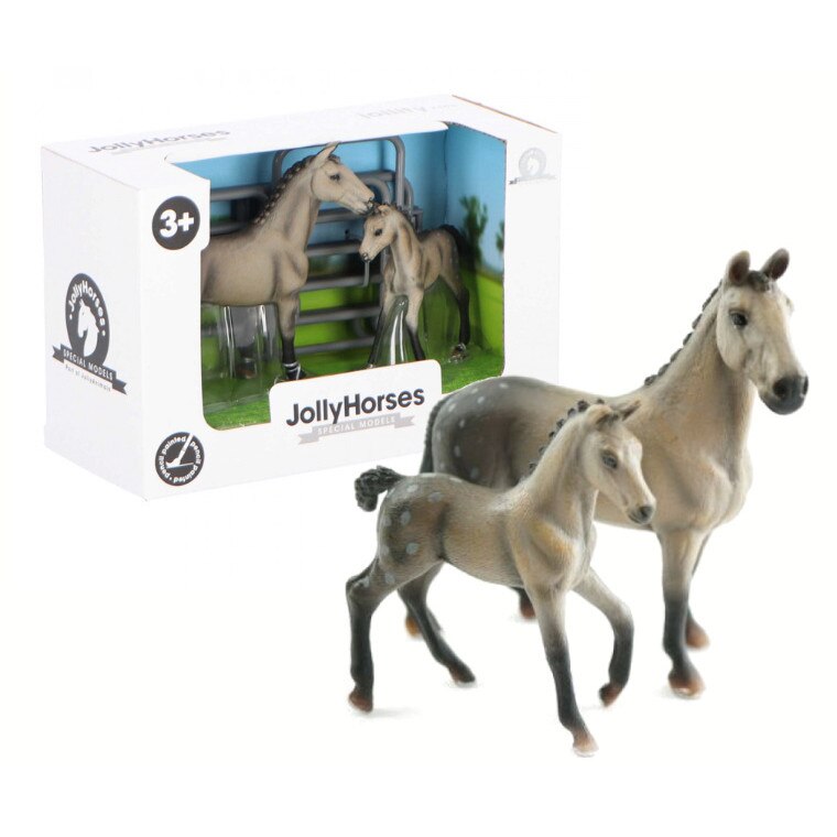 Set Quarter Horse Cal gri + manz + gard, Pirox, Gri - eMAG.ro