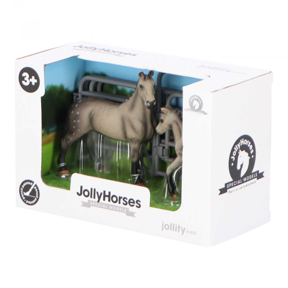 Set Quarter Horse Cal gri + manz + gard, Pirox, Gri - eMAG.ro