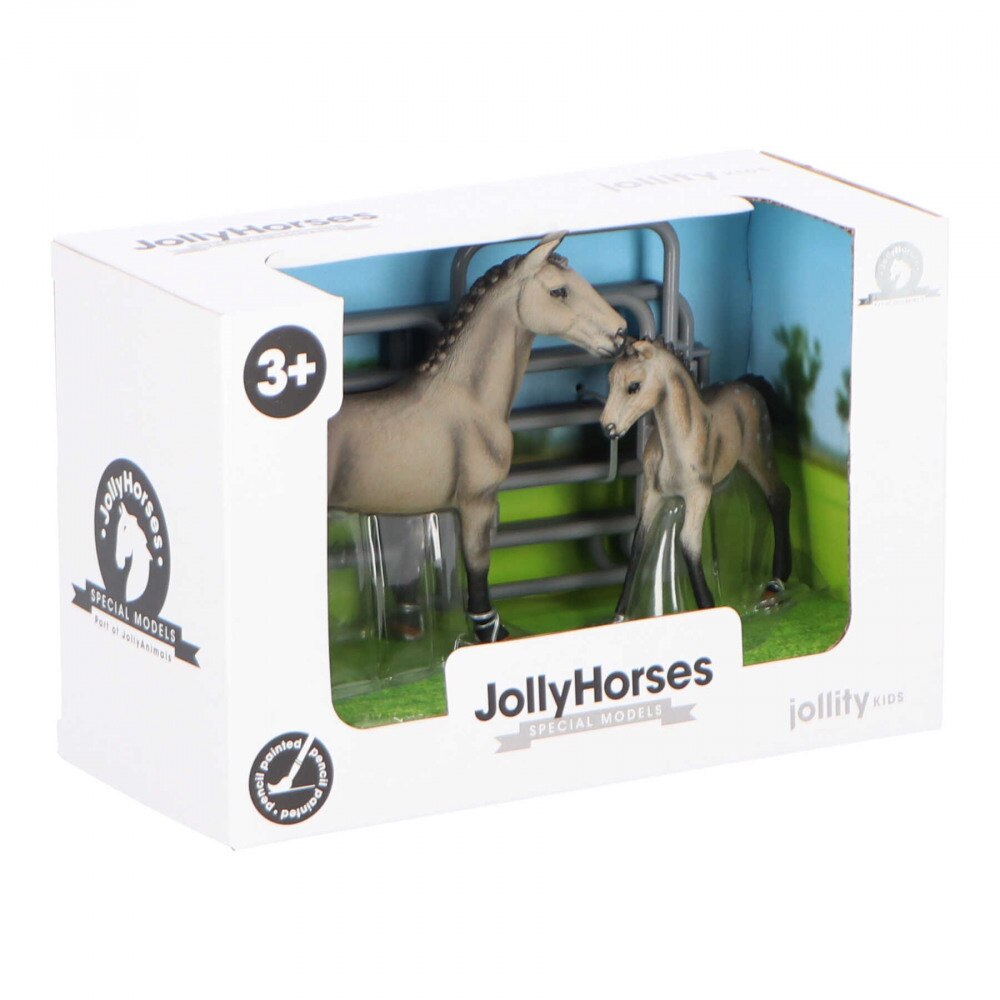 Set Quarter Horse Cal gri + manz + gard, Pirox, Gri - eMAG.ro