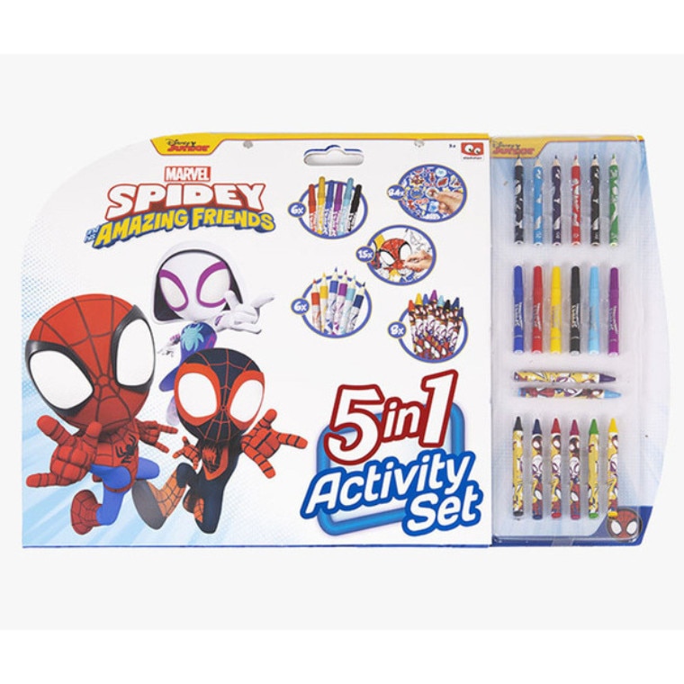 Set de colorat SPIDEY Carte de colorat 5in1, Canenco - eMAG.ro