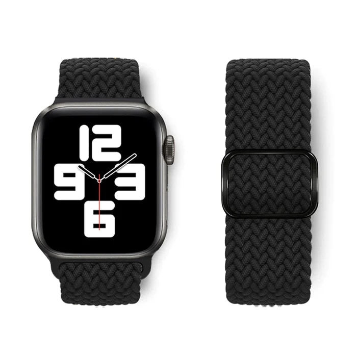 Curea textila pentru Apple Watch 1/2/3/4/5/6/7/8/Ultra/SE, 38/40/41 mm ...