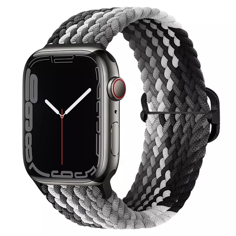 Curea textila pentru Apple Watch 1/2/3/4/5/6/7/8/9, 44 mm, degradat ...