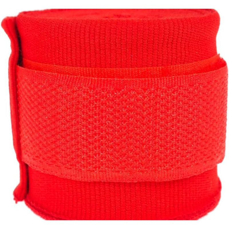 Set 2 bandaje de box, Nylon, 5m, Rosu - eMAG.ro