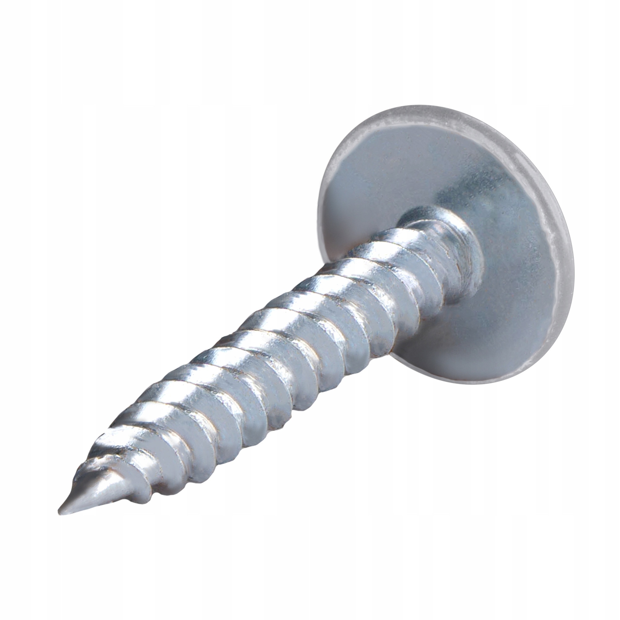 Set 250 Suruburi autofiletante 4,2x25mm RAL 9006, cu saiba, pentru ...