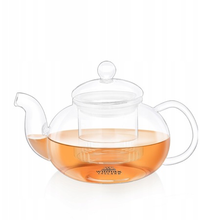 Ceainic cu filtru de sticla, Wilmax England, Sticla termica, 1550 ml ...