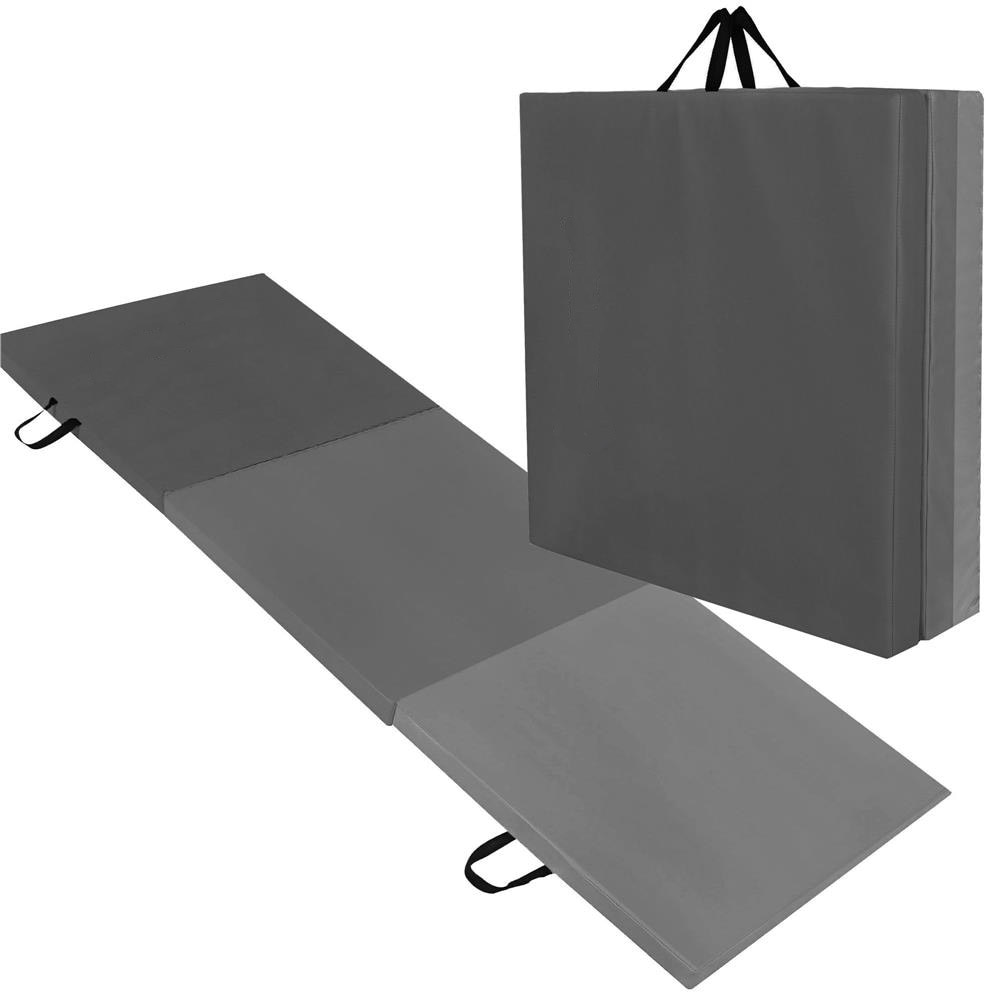 Vastag fitnesz szőnyeg gimnasztika edzéshez, összecsukható, 180x60x5 ...