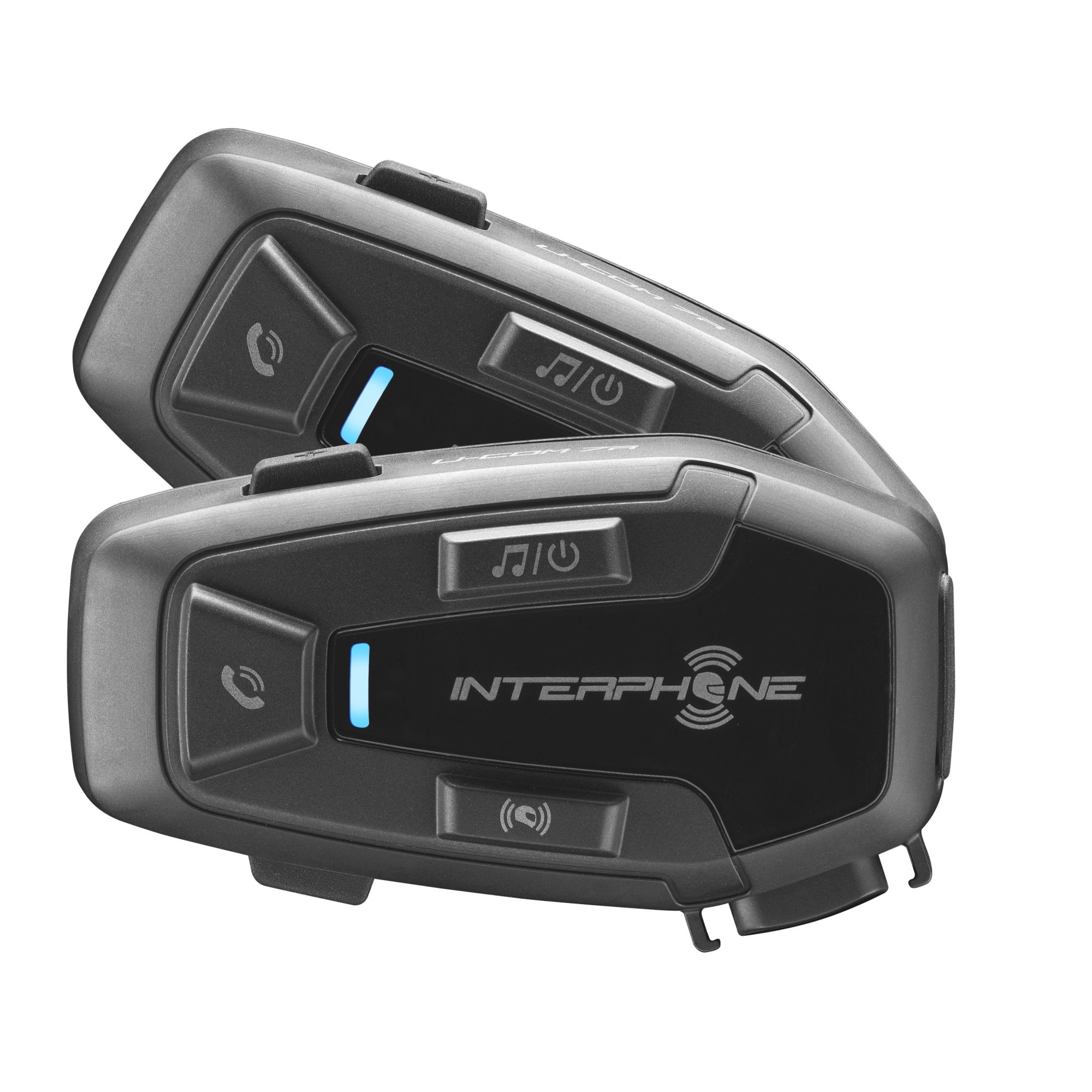 Sistem de comunicare moto Interphone U-COM 7R Dual Pack, conferinta de ...