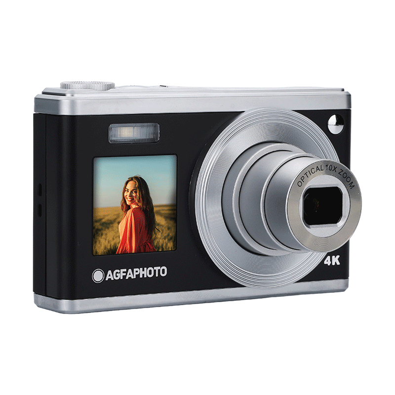 Camera foto digitala AgfaPhoto Realishot DC9200, 24MP, TRUE 4K, Negru ...