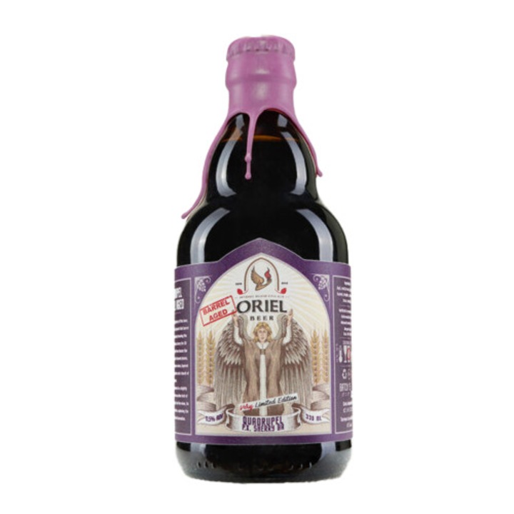 Bere artizanala Oriel - Quadrupel P.X Sherry Barrel Aged, Belgian, 11.5 ...