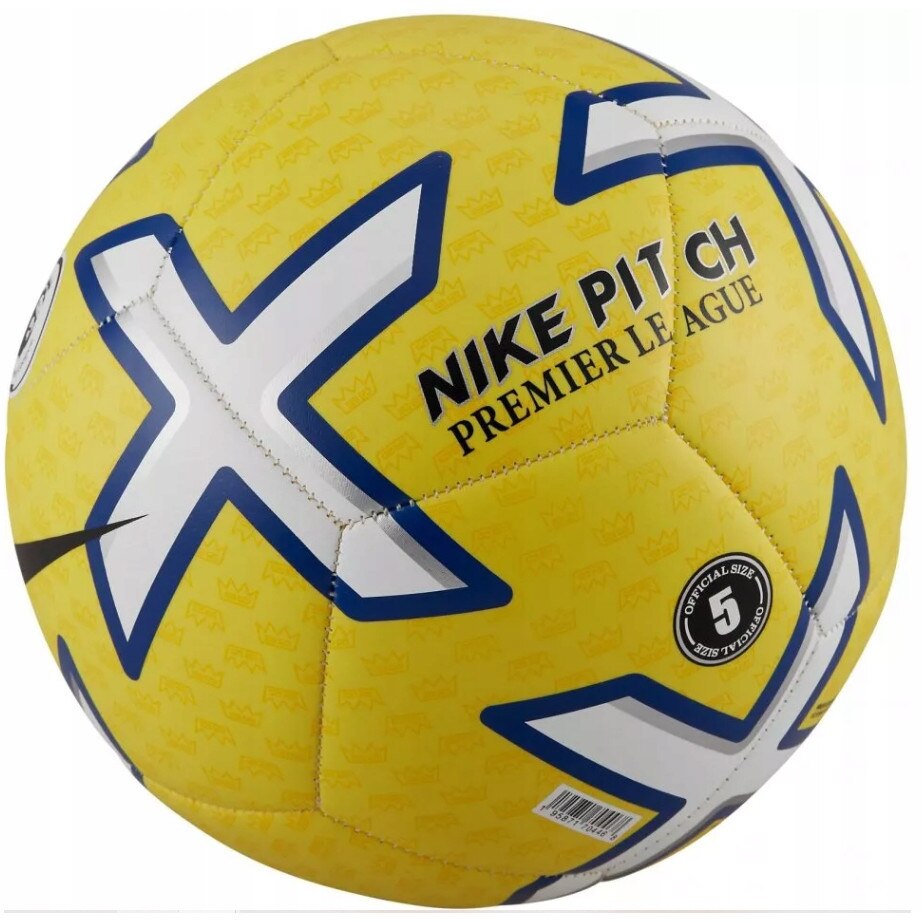 Minge Premier League, Nike, Sintetic, Galben, 5 - eMAG.ro
