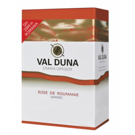 Vin Rose, Val Duna, Oprisor, Rose de Roumanie, bag in box 10L - eMAG.ro