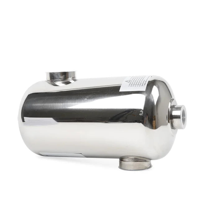 Schimbator de caldura, 28KW, 292x134mm, otel inoxidabil, argintiu - eMAG.ro