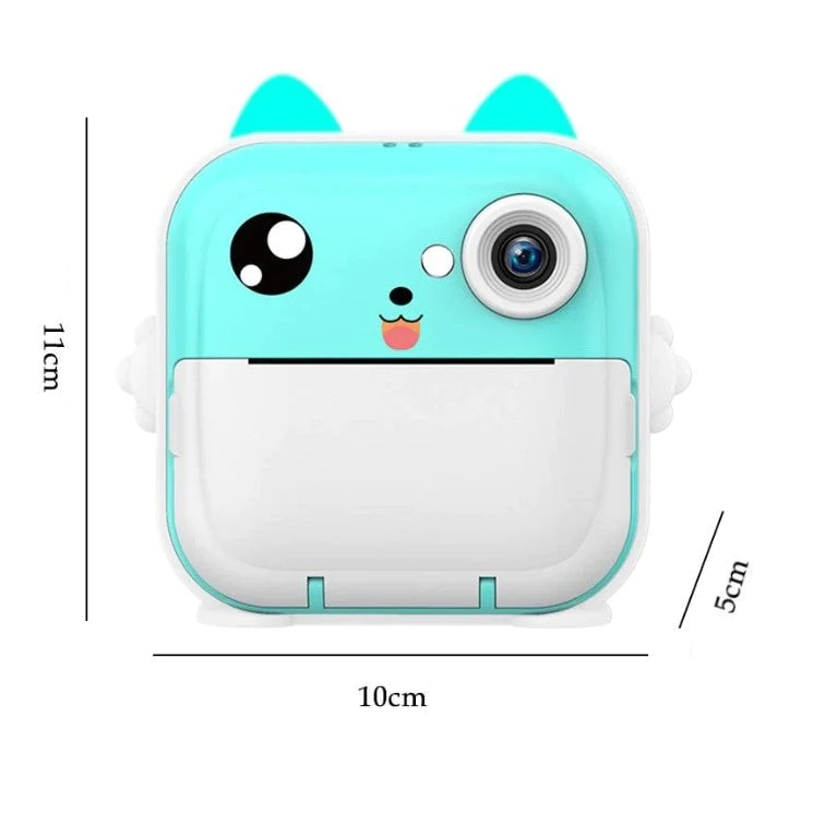 Mini Imprimanta cu Aparat Foto incorporat, rezolutie 48Mpx, Display LCD ...