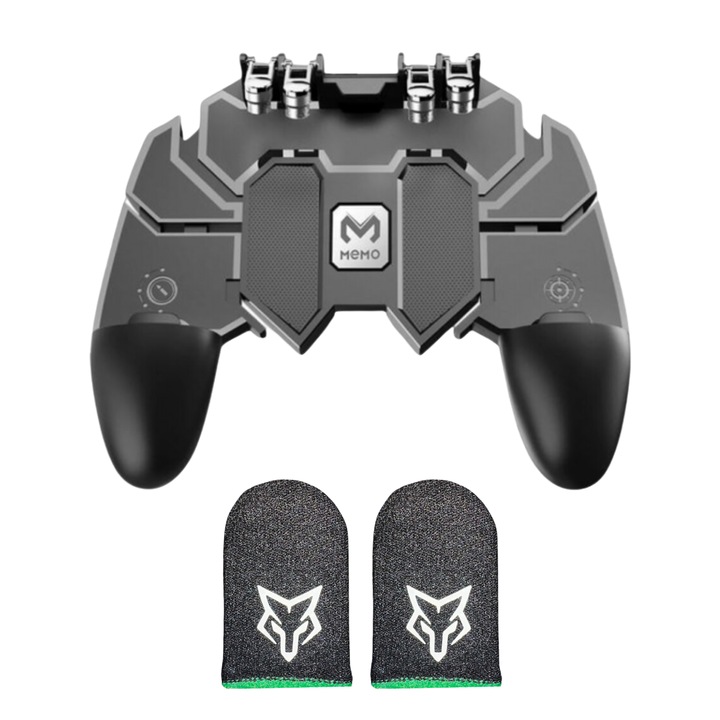 Pachet PRO 1 x Controller telefon model AK66 cu 2 x Manusi gaming ...