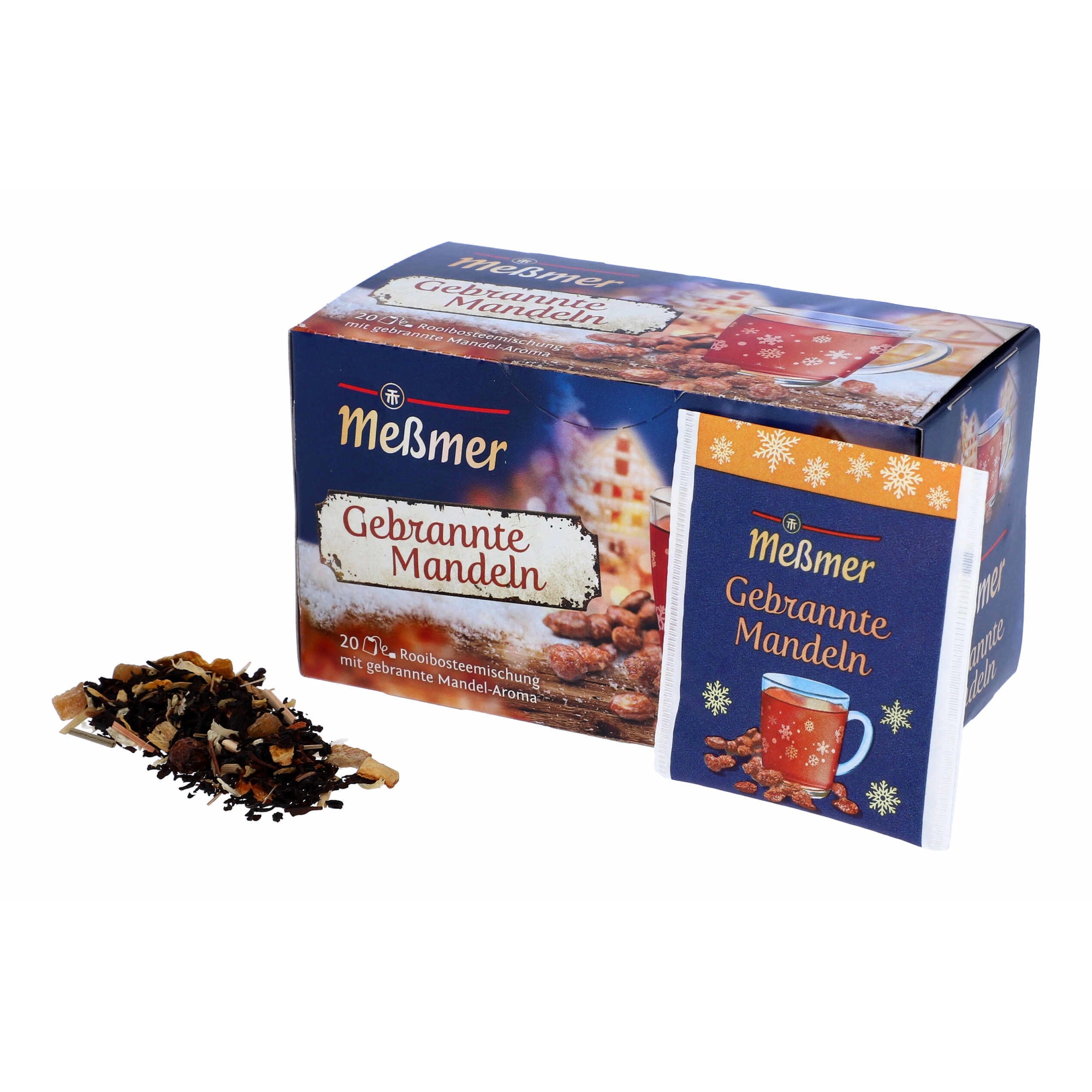Ceai de Iarna, Messmer, sezon rece, migdale prajite, 20 pliculete - eMAG.ro
