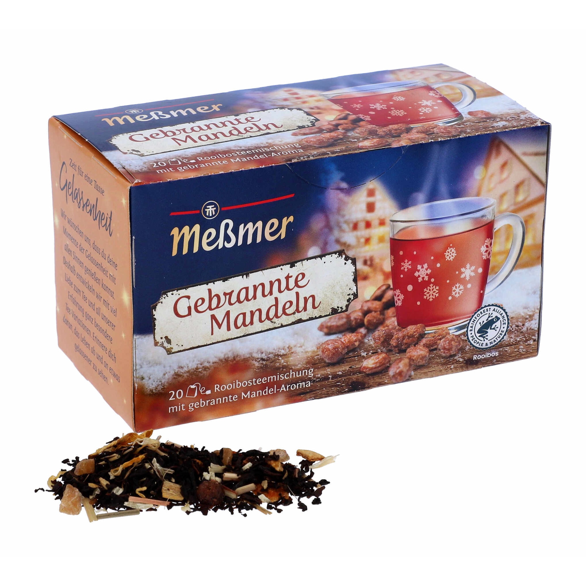 Ceai de Iarna, Messmer, sezon rece, migdale prajite, 20 pliculete - eMAG.ro