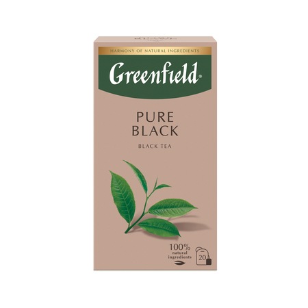 Fekete tea Greenfield Pure Black, 20 tasak x 2 g - eMAG.hu