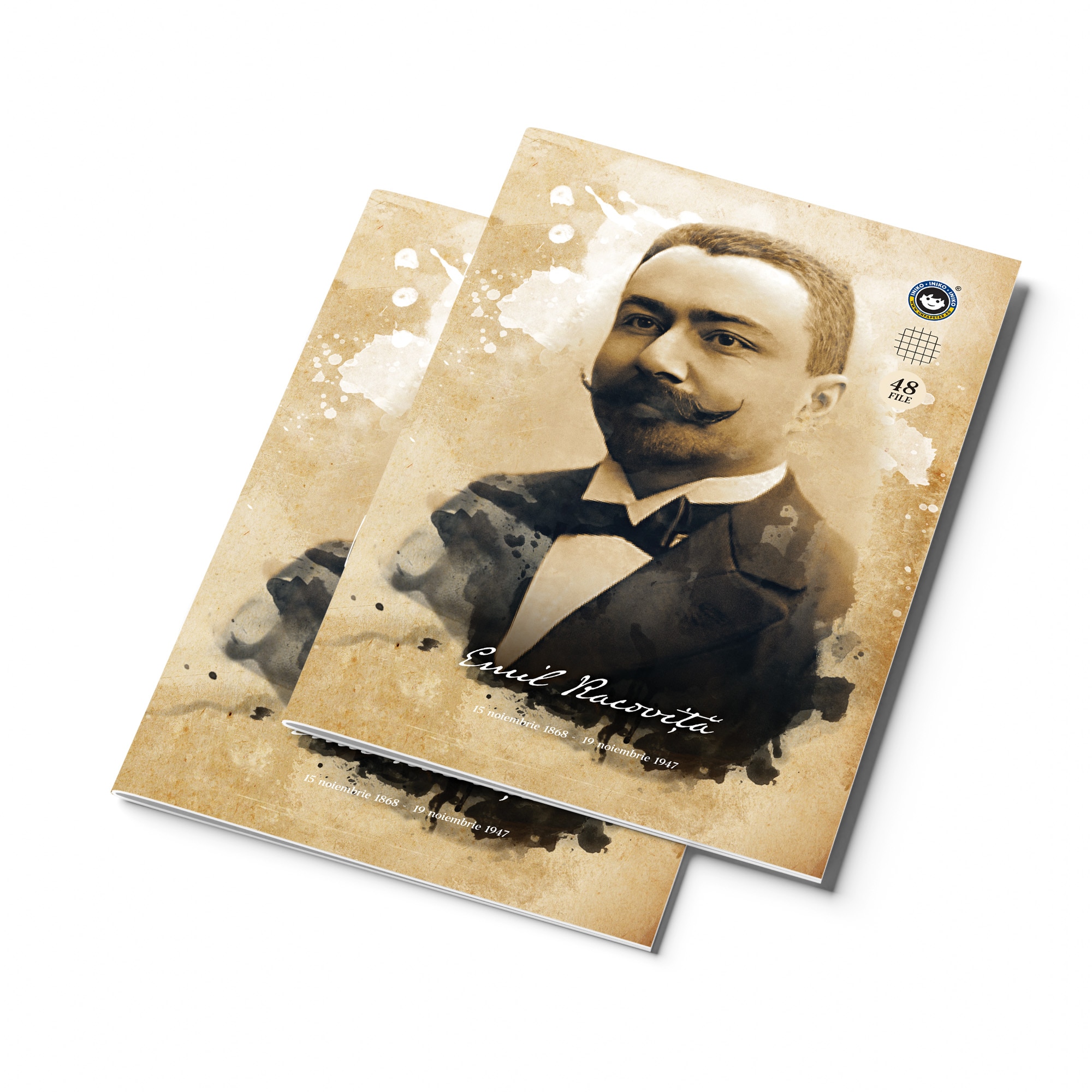 Pachet 2 x Caiet A4 matematica, 48 file, Emil Racovita by INIKO PREMIUM ...