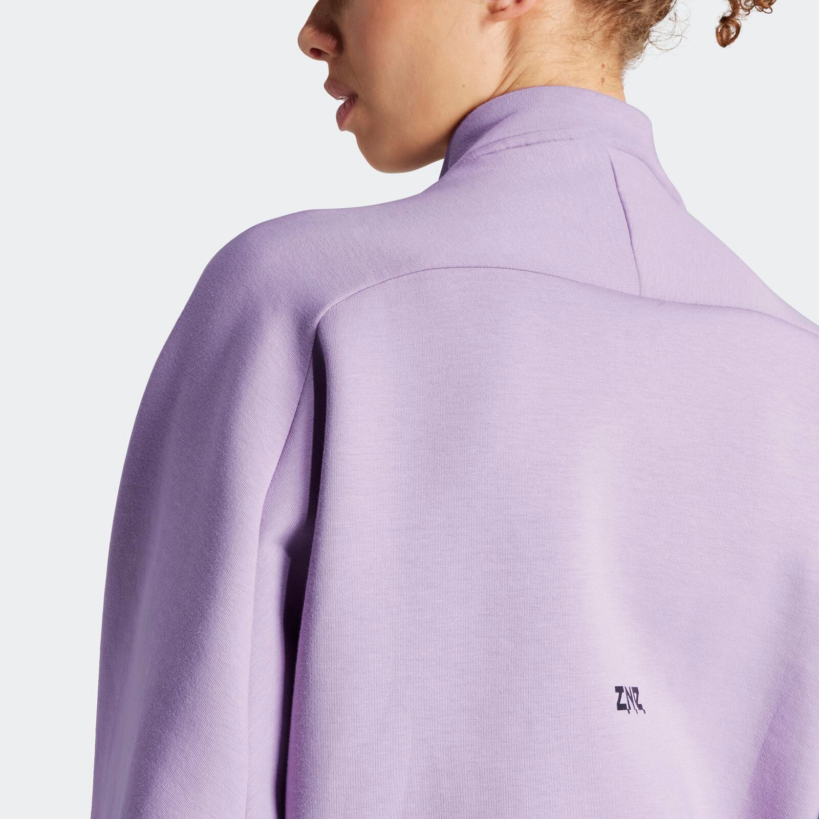 Bluza trening Adidas W Z.n.e. Qz IS3899 Femei Mov XS - eMAG.ro
