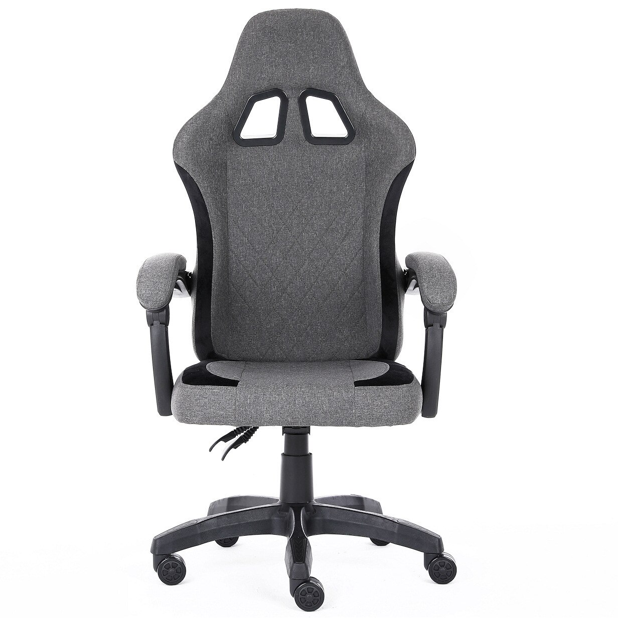Scaun Gaming, Infini System, Zenga, textil, gri - eMAG.ro