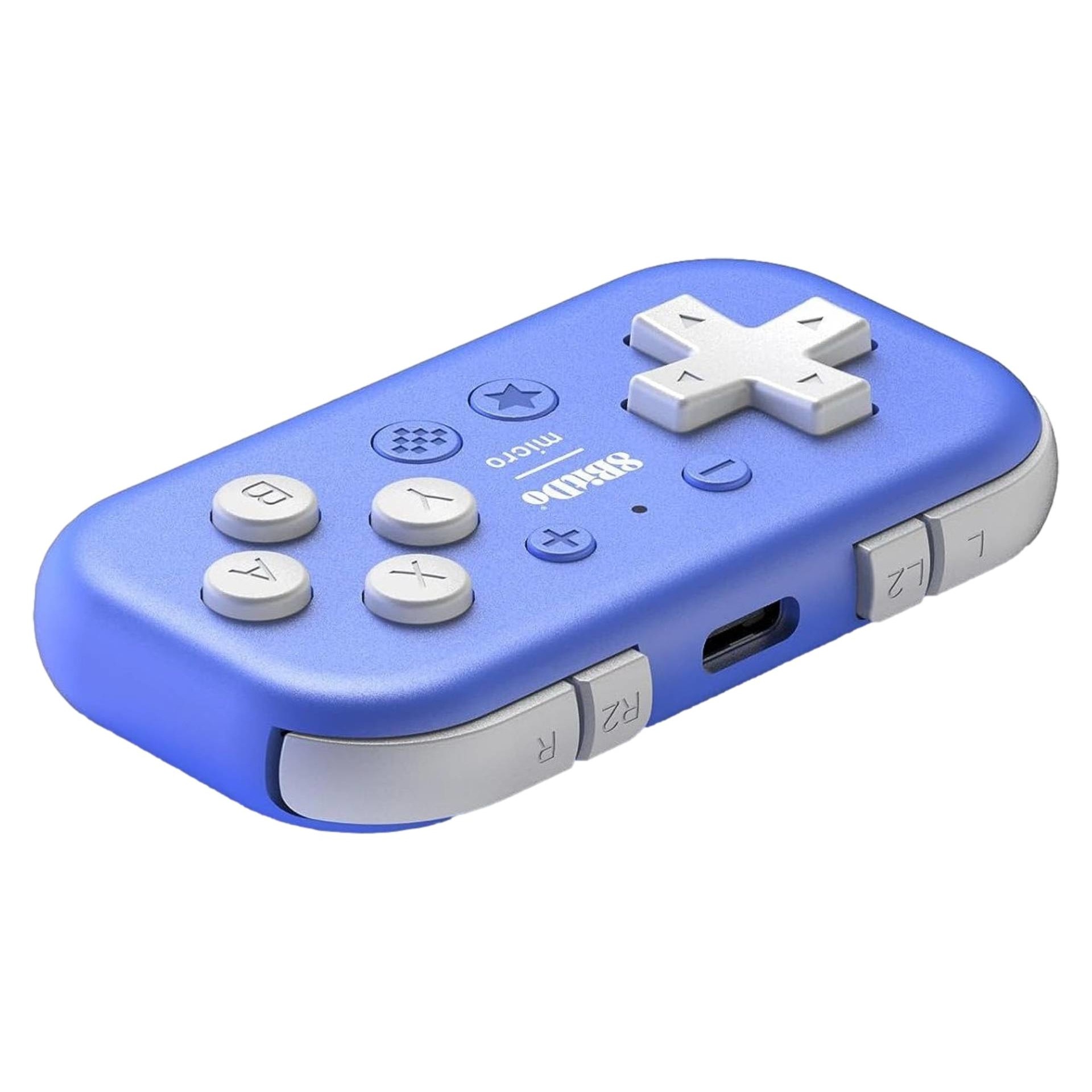 Controller 8bitdo Micro Bluetooth Blue - eMAG.ro