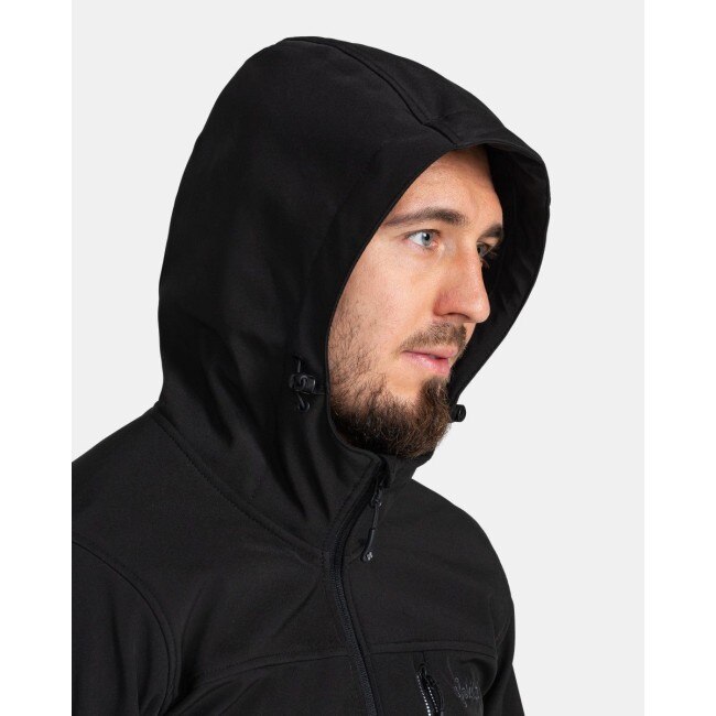 Geaca softshell KILPI Ravio, Barbati, Negru, XXL - eMAG.ro
