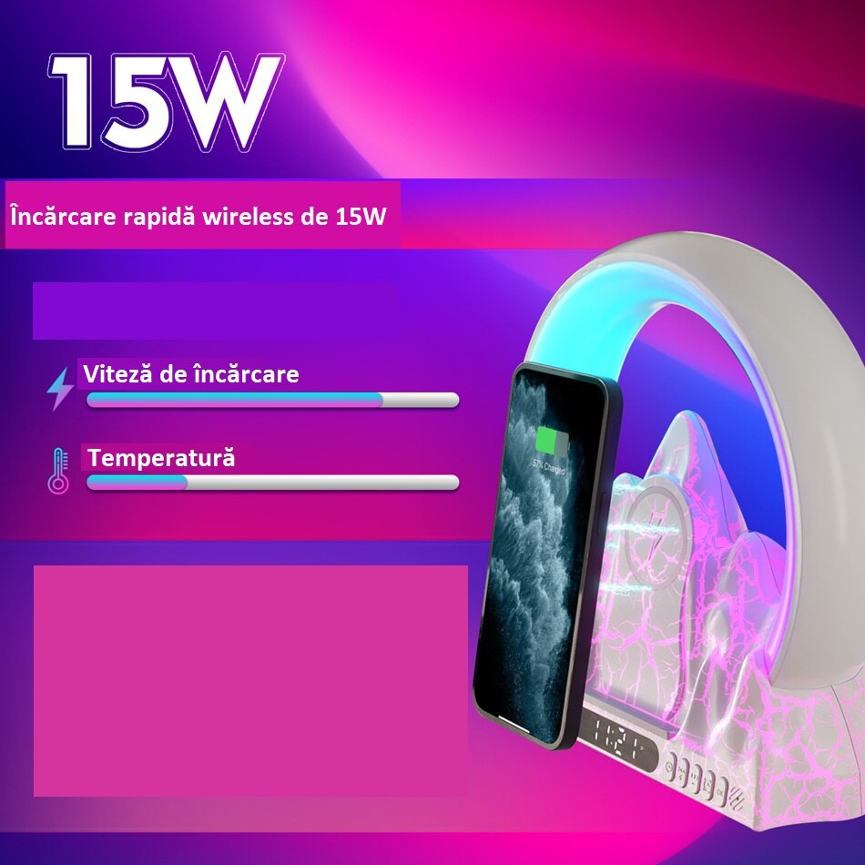 LED интелигентна лампа, MILARIS®, функция аларма, функция FM радио ...