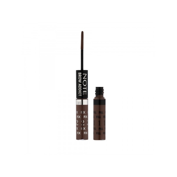 Brow addict Mascara, продукт 2 в 1 за вежди: устойчив цветен крем и ...