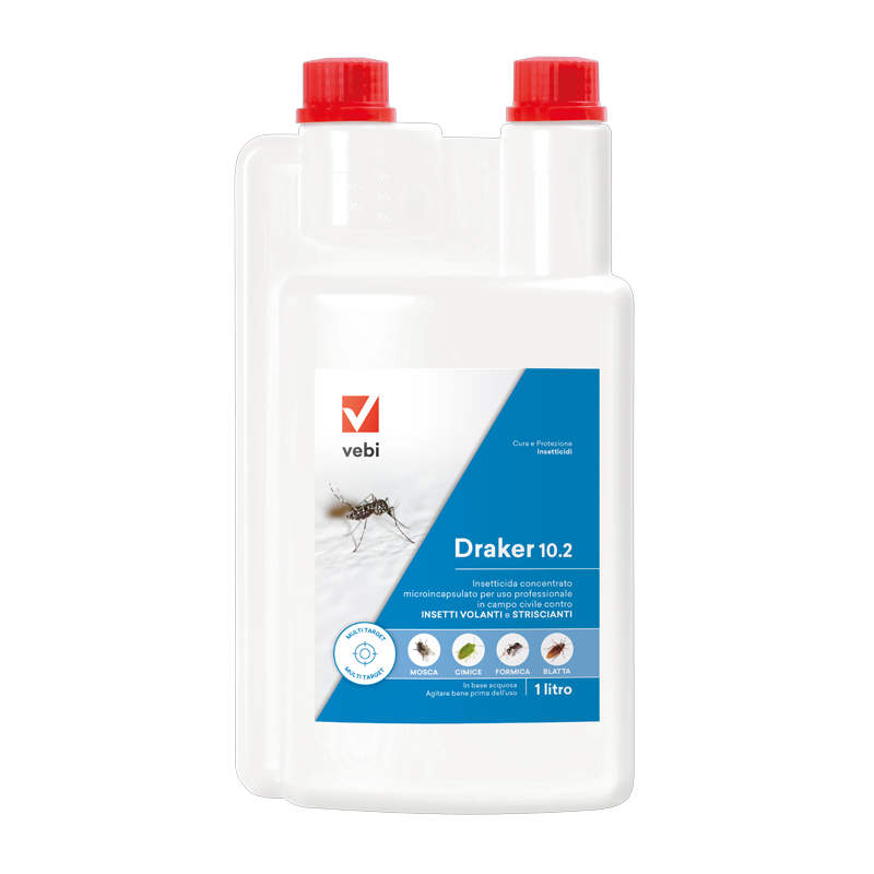 Insecticid profesional capuse, purici, tantari, gandaci, Draker 10.2 -1 ...