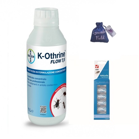 Insecticid Kothrine 1 L si 6 x Banda muste Vebi si sac lavanda LF 10 gr ...