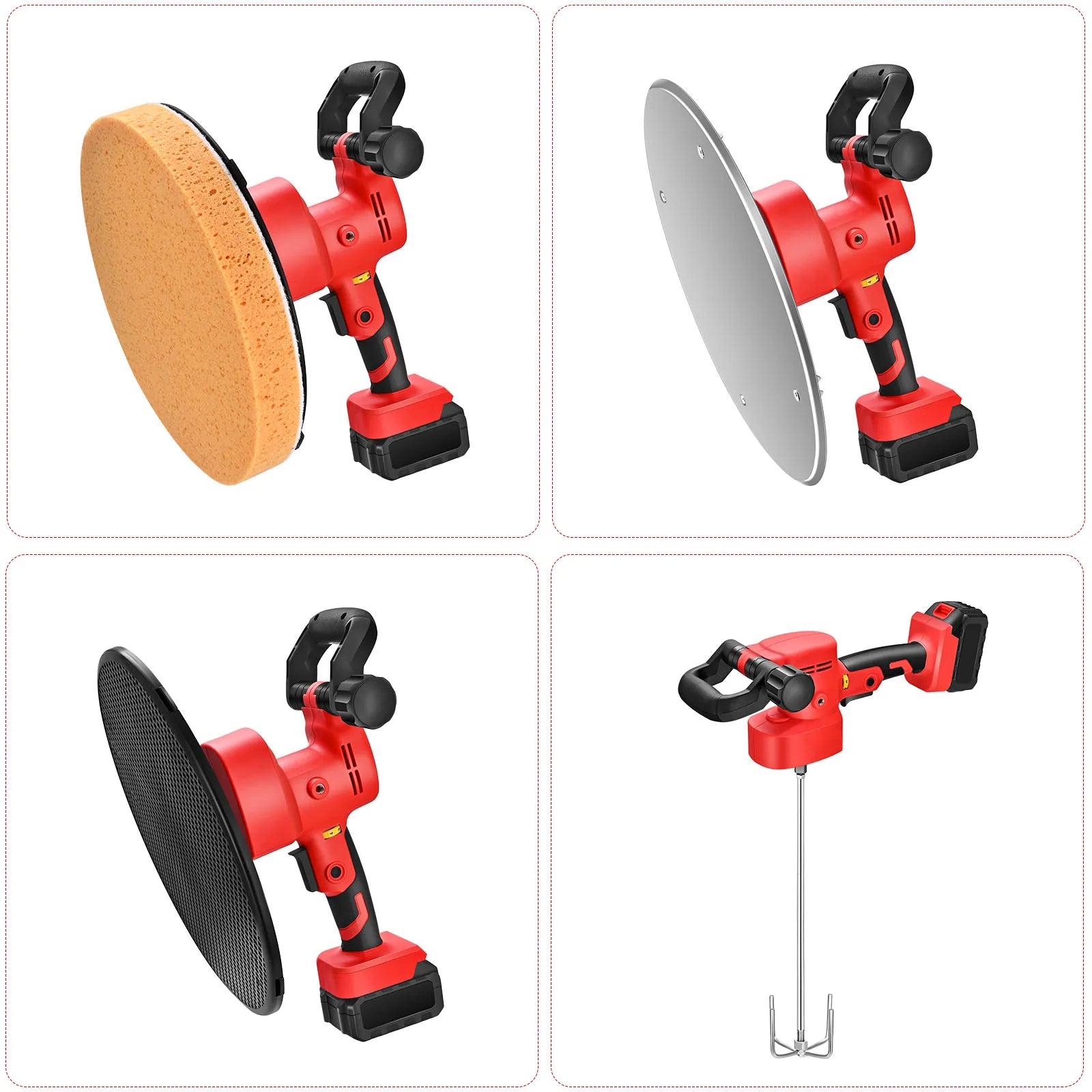 Mistrie, 200 rpm, 220 V, 1700 W, rosu - eMAG.ro