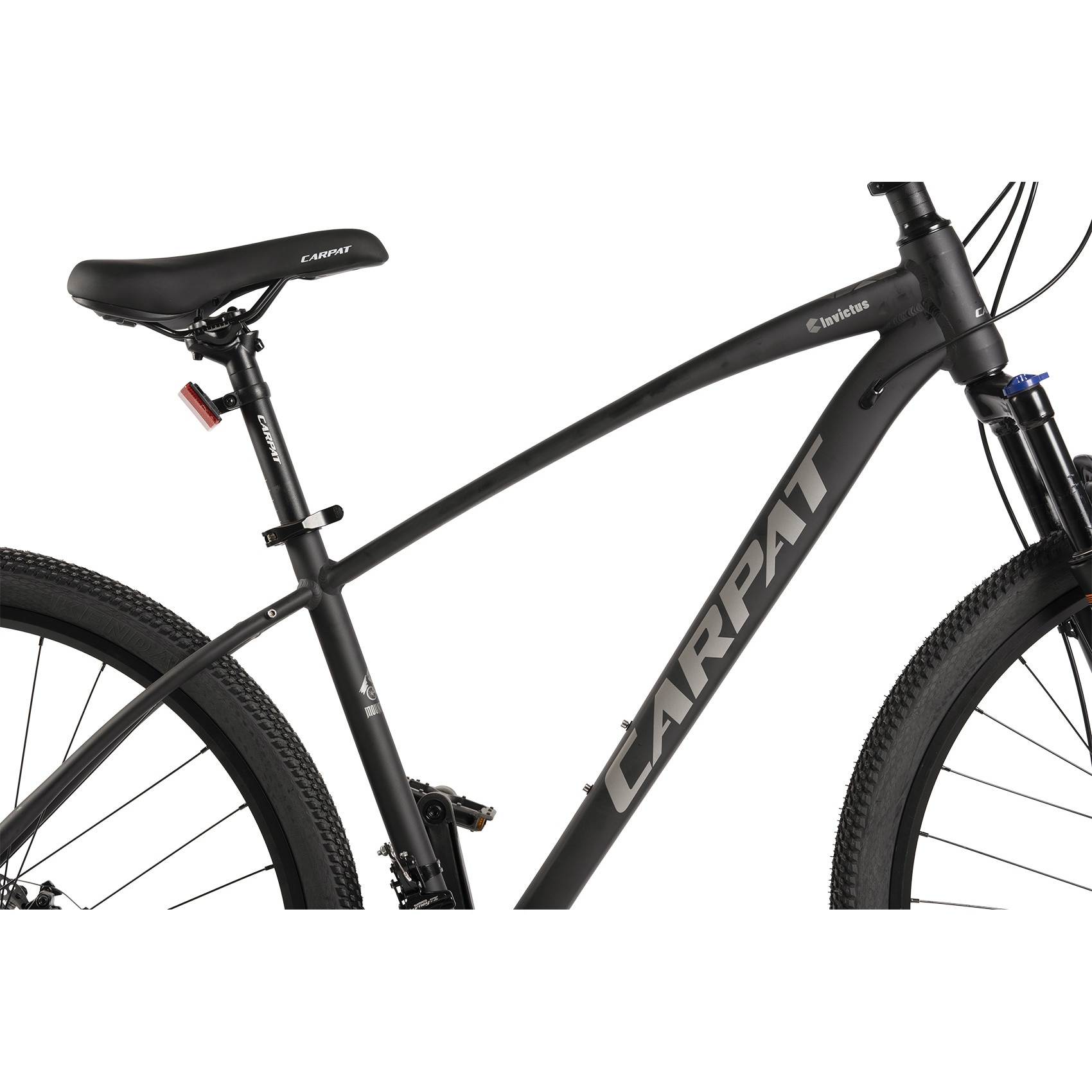 Bicicleta MTB de munte Carpat Invictus JSX2957, cadru din Aluminiu cu cabluri integrate ...