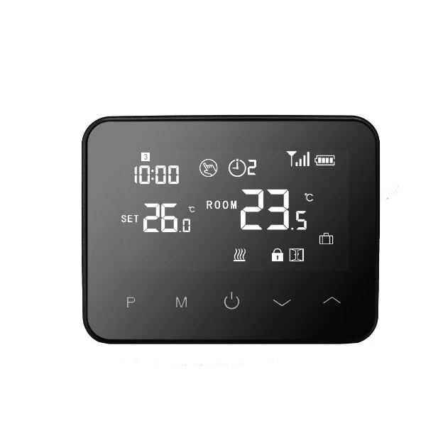 Termostat digital Smart, wireless / fara fir, programabil, universal, WiFi, touch screen ...