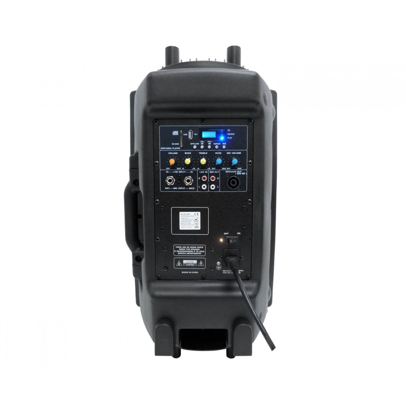 Активен високоговорител 12 инча/30 см USB/mp3/bt дистанционно ...