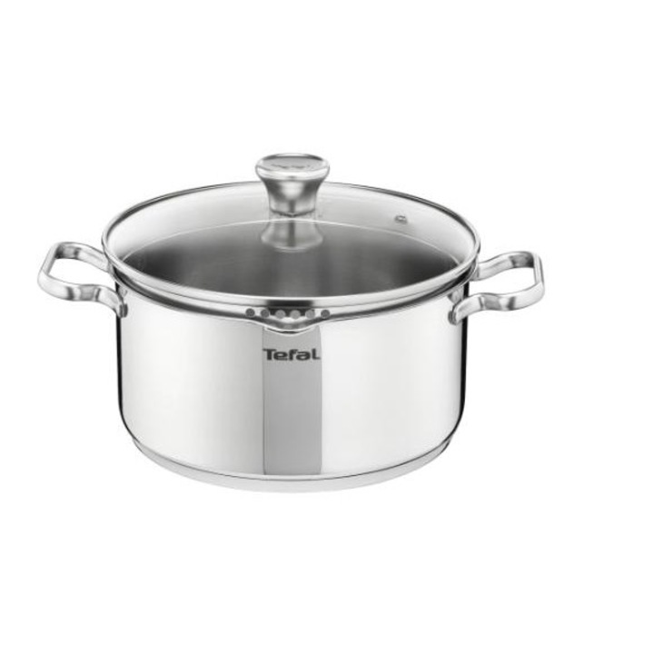 Cratita Tefal Duetto A7054465, inductie, 20 cm - eMAG.ro