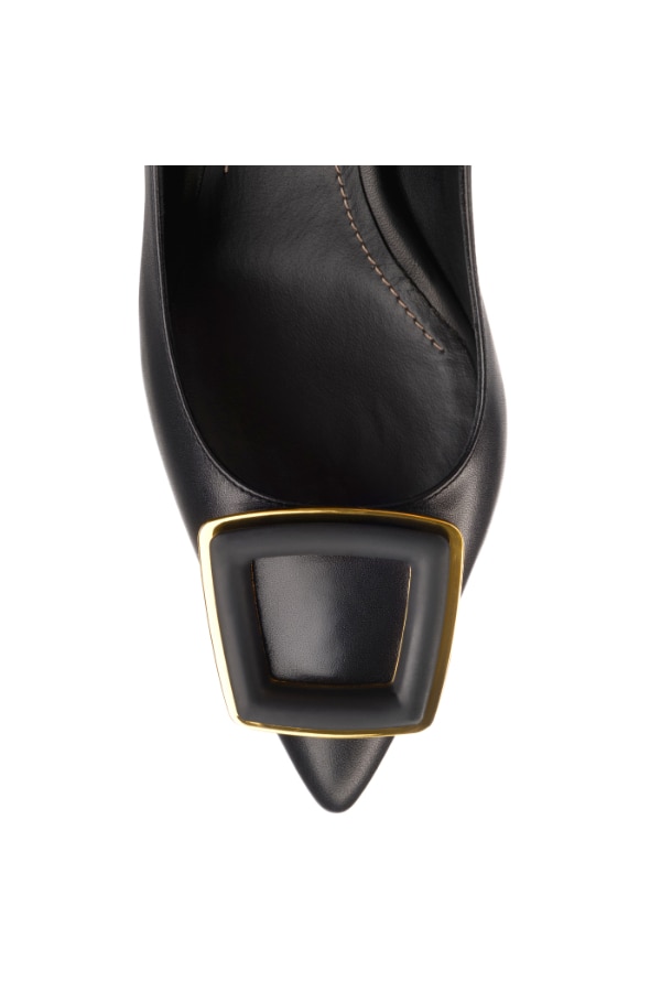 Pantofi Musette, LYDIA A152, Piele, negru - eMAG.ro