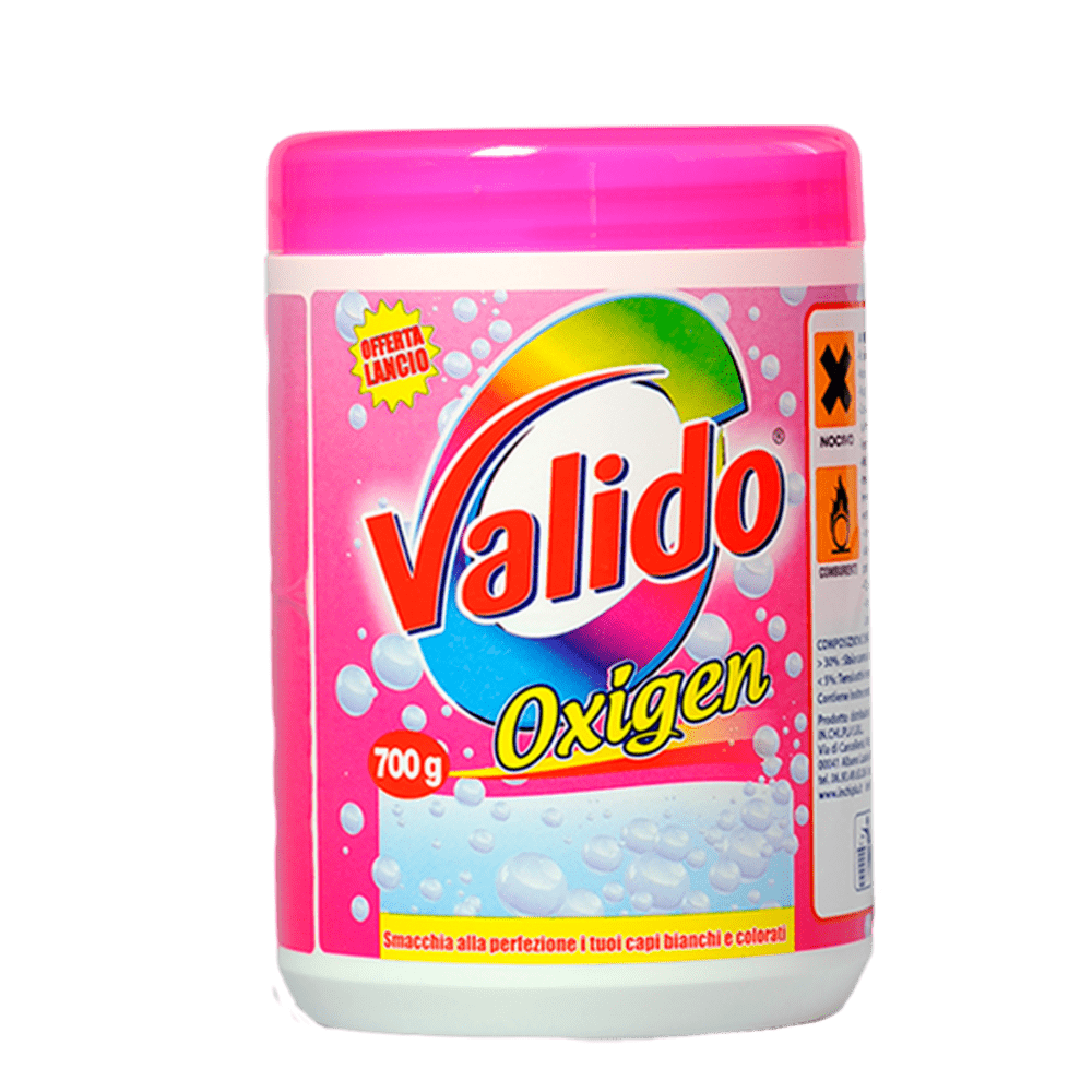 Кислородна пудра за премахване на петна от дрехи Valido 700 грама - eMAG.bg