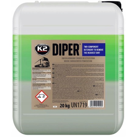 Detergent spuma activa auto, K2, 20 Kg - eMAG.ro