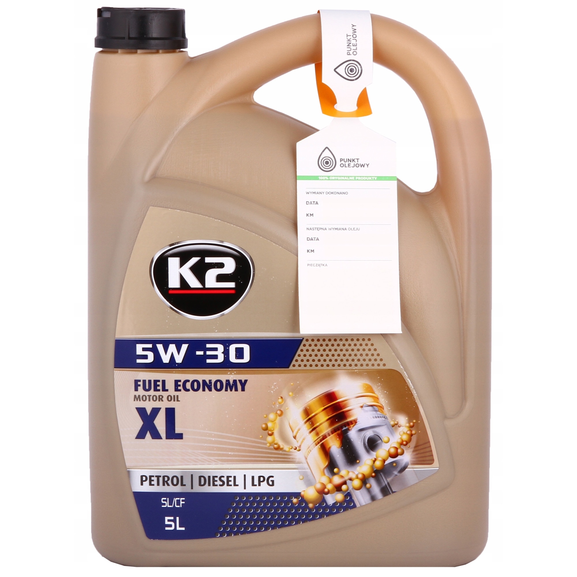 Ulei motor K2 TEXAR XL 5W30, sintetic, 5L - eMAG.ro