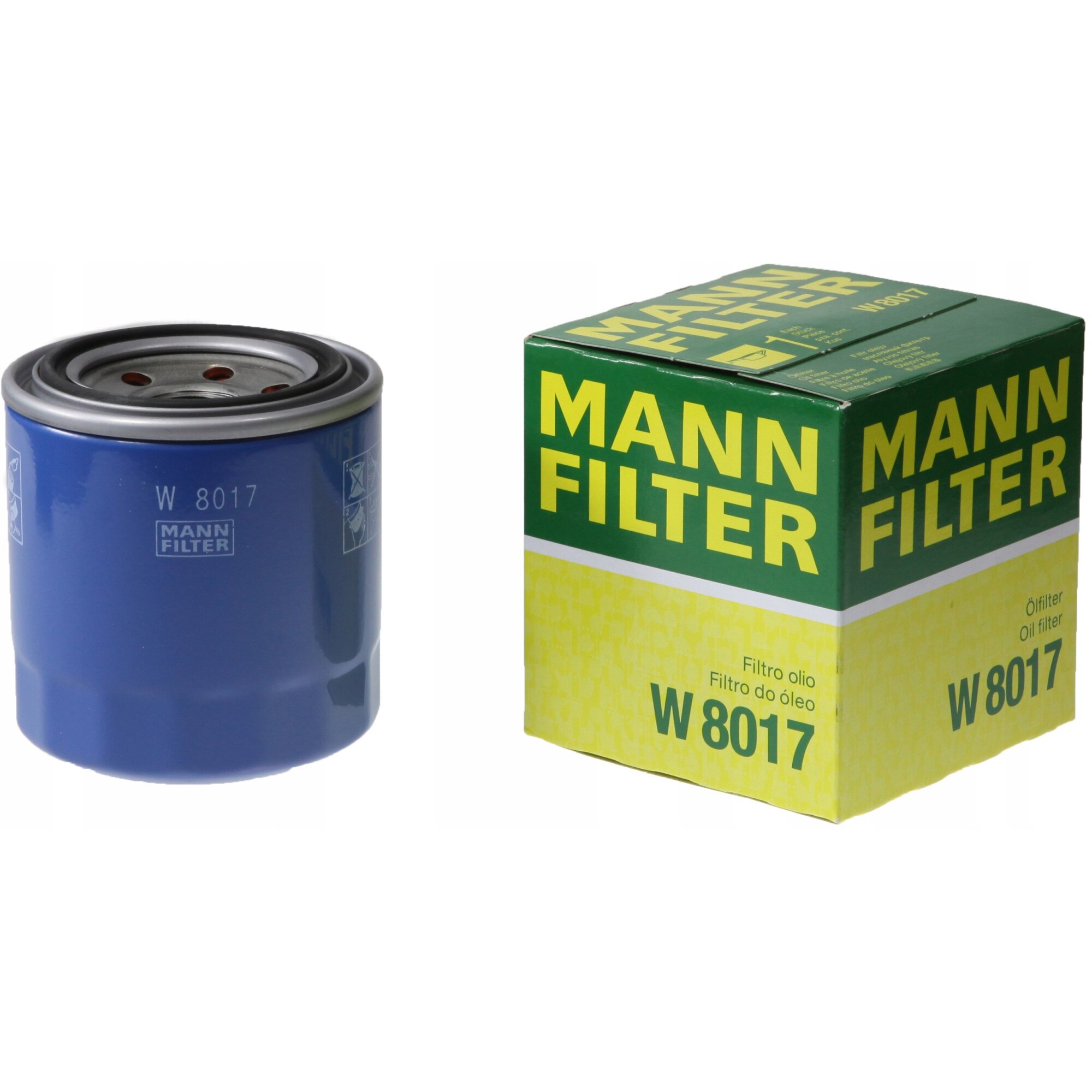 Filtru de ulei, Mann Filter, W 8017 - eMAG.ro