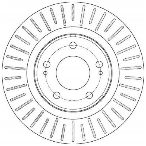 Set 2 discuri frana DF6174, TRW, Argintiu - eMAG.ro