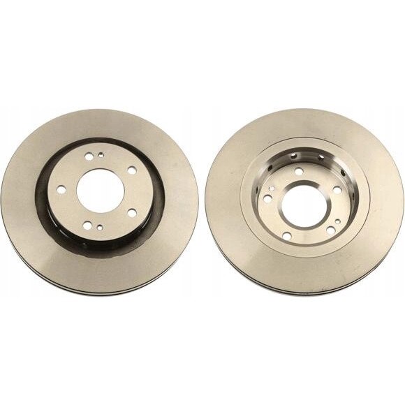 Set 2 discuri frana DF6174, TRW, Argintiu - eMAG.ro