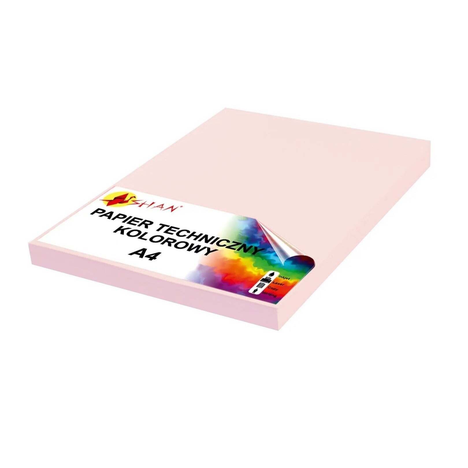 Set 50 coli hartie tehnica, Shan, A4, Roz pal - eMAG.ro