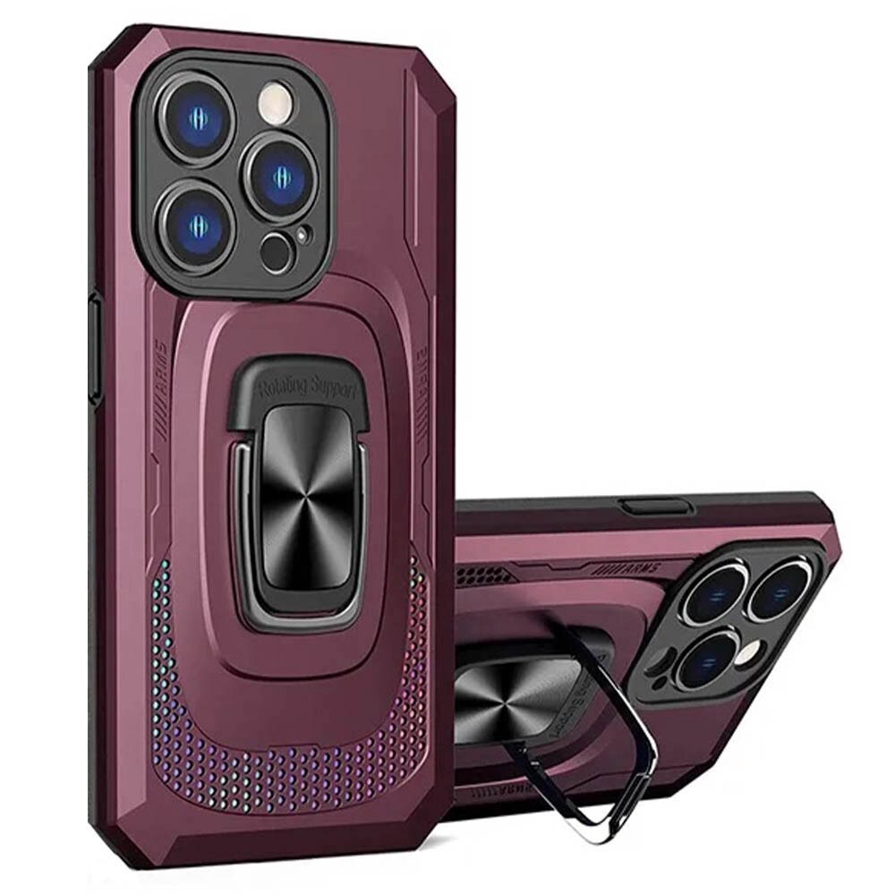 Husa Upgraded Defender Ring comaptibila cu Honor X6, Tactical Hybrid ...