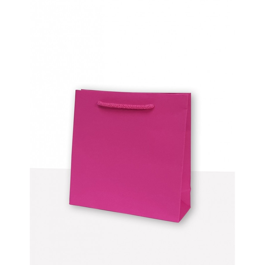 Set 10 pungi de cadou, Mer Plus, Hartie, Roz - eMAG.ro