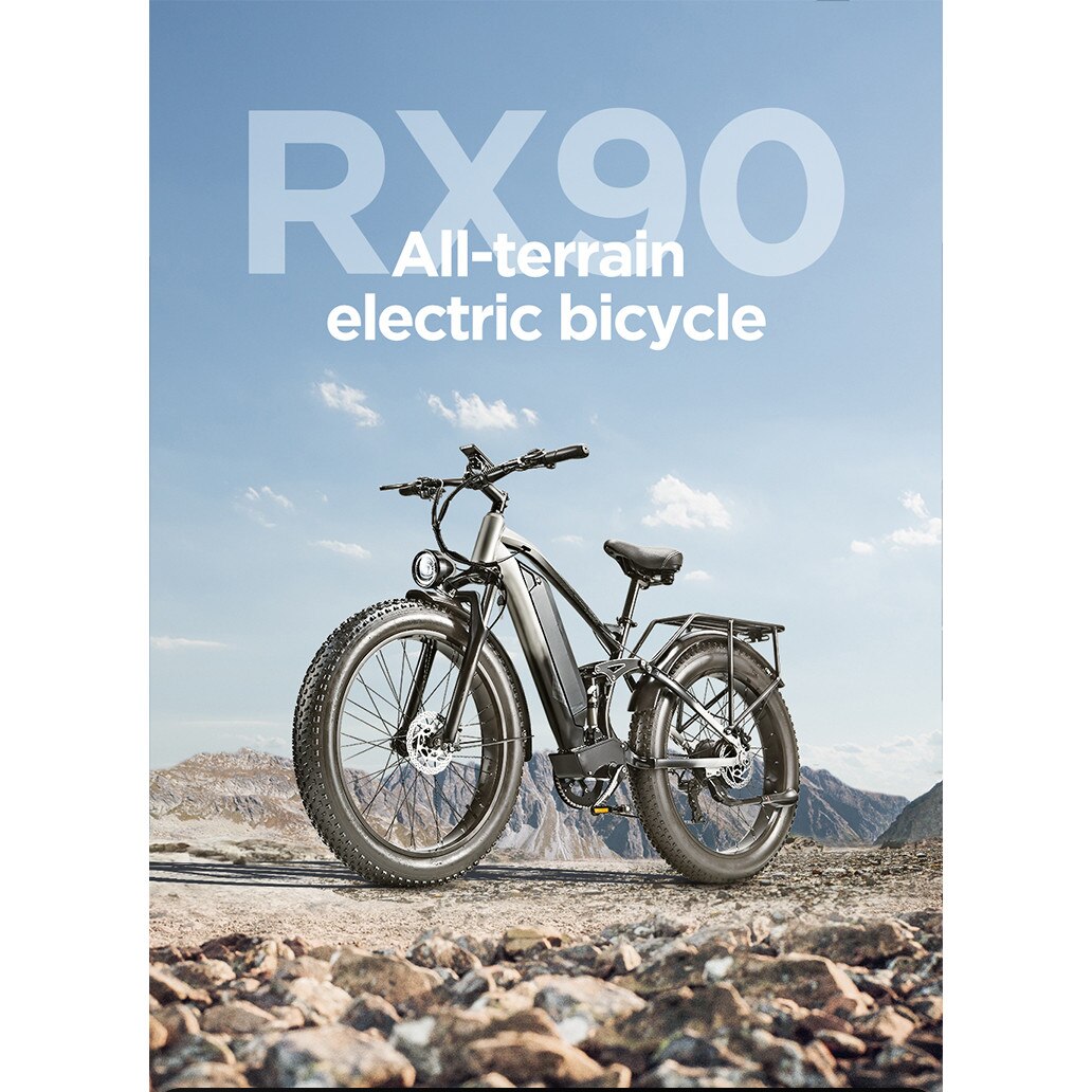 Електрически велосипед KETELES Rx90, 1000 W, 26", 2x 17.5 Ah, 8 ...