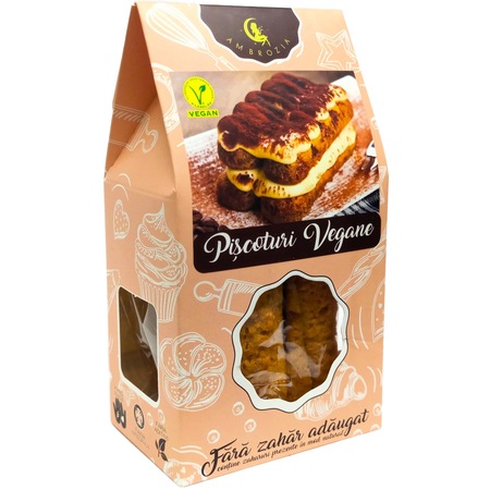 Piscoturi vegane integrale artizanale, fara zahar, fara aditivi, 100% ...