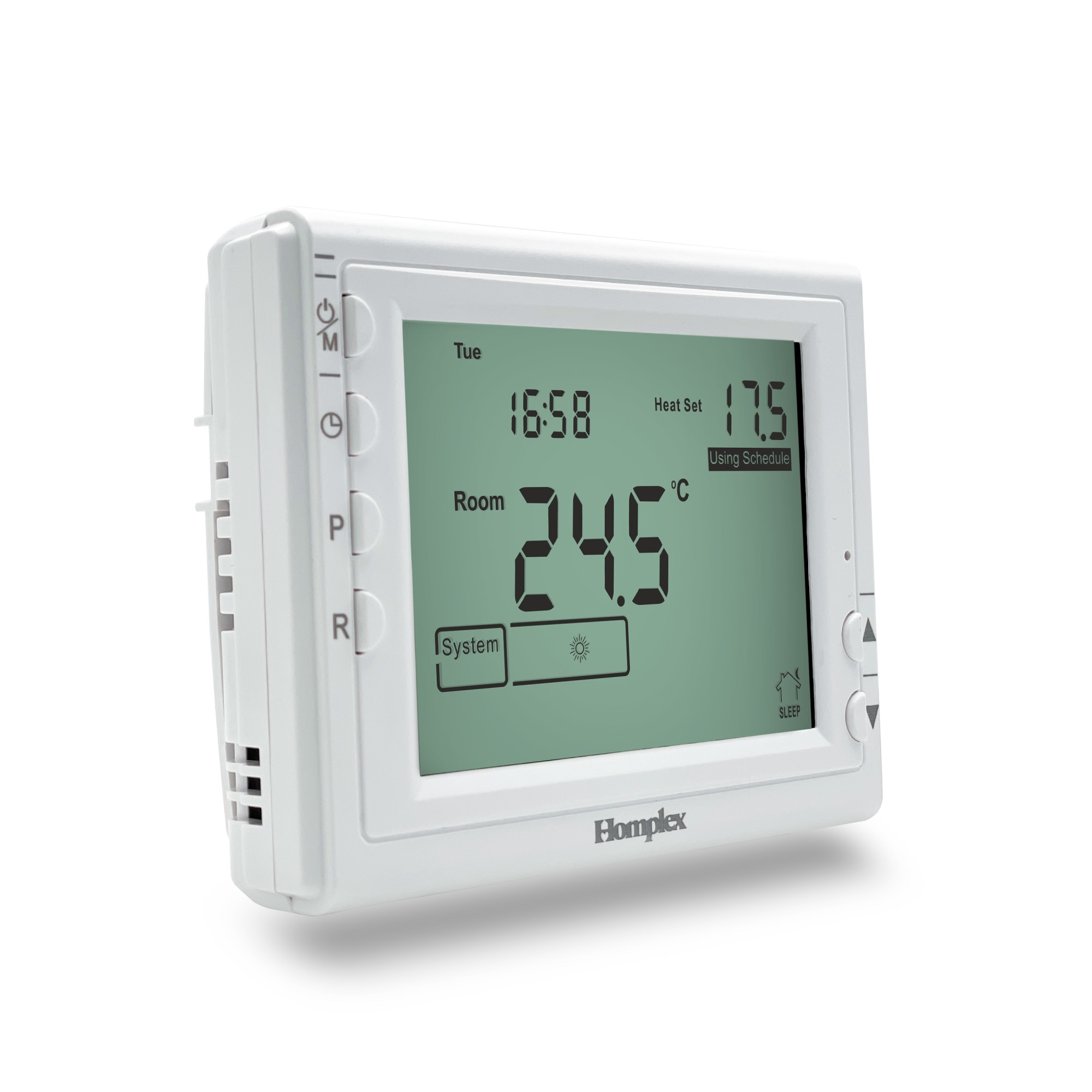 Termostat ambiental programabil Homplex 909 RF, cu radiofrecventa - eMAG.ro