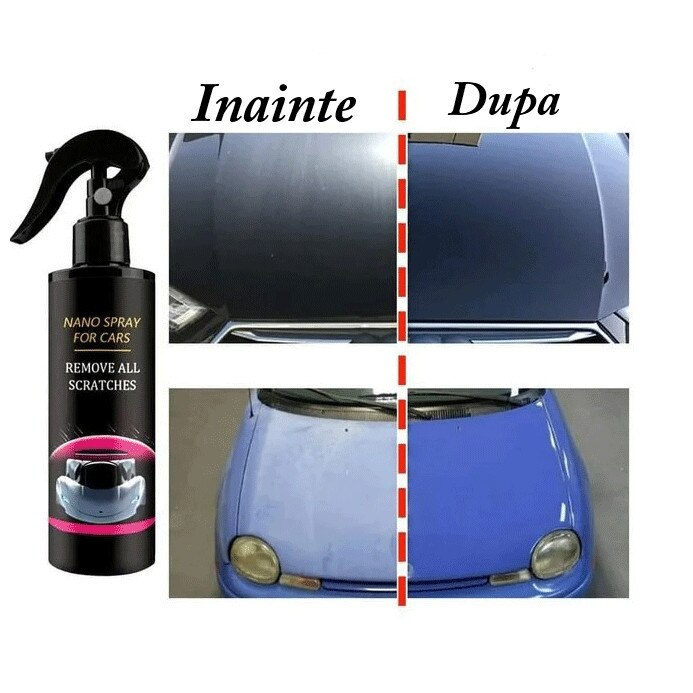 Nano Spray SIKS Profesional Auto Rentru Repararea Zgarieturilor Mici ...